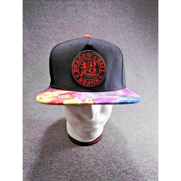 Snapback | Accessories | Dragon Ball Z Super Black Anime Snapback ...